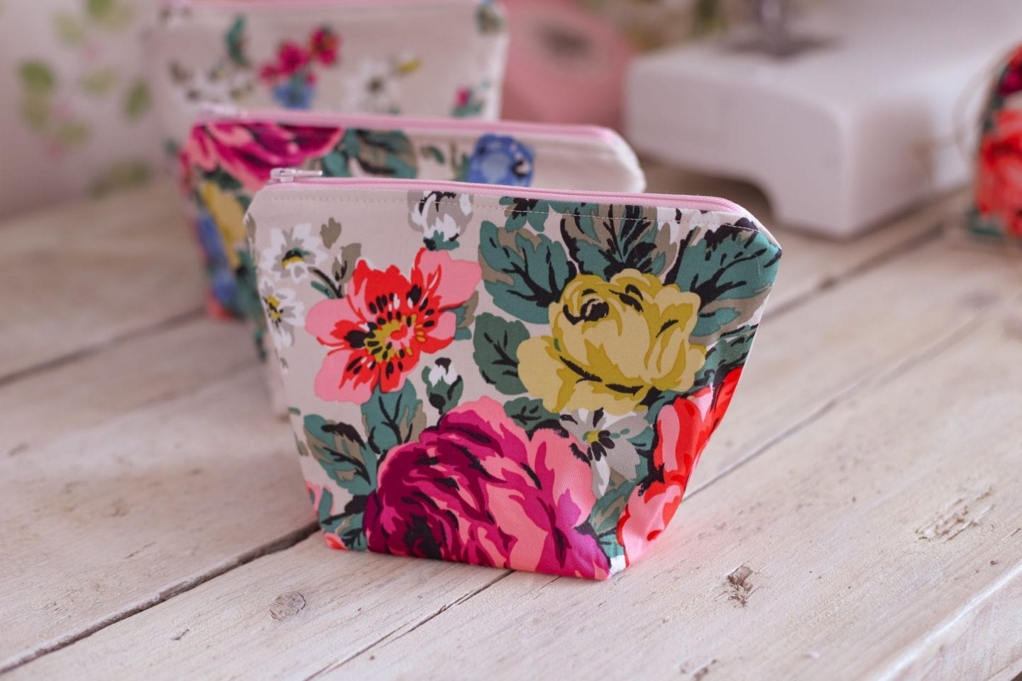DIY Zip Pouches Made From Recycled Clothes - Dainty Dress Diaries